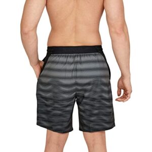 Speedo Men's Standard Swim Trunk Mid Length Seaside, Digital Anthracite, XX-Large