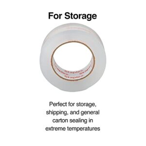 Staples 504401 Moving & Storage Pking Tape 1.88-Inch X 109 Yds Clear 6/Rl (St-A26-L6)