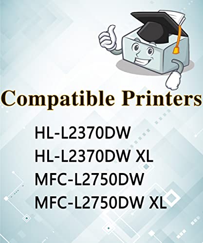 MM MUCH & MORE Compatible Toner Cartridge Replacement for Brother TN770 TN-770 TN 770 Used with HL-L2370DW MFC-L2750DW HL-L2370DWXL MFC-L2750DWXL Printers (1-Pack, Black)