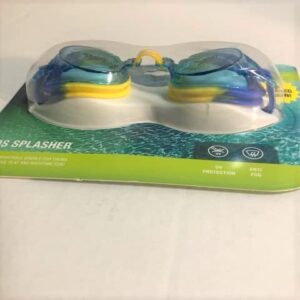 Speedo Kids Splasher Goggles - Yellow / Blue