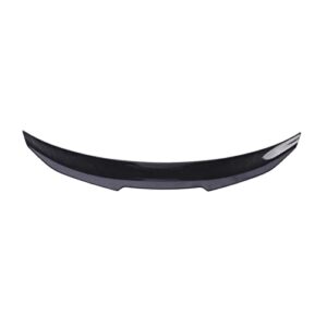 qilton front bumper carbon fiber m performance m tech rear trunk spoiler psm m4 style wing compatible with bmw 4 series f32 f33 f36 2014-2020 car accessories (color : f32 carbon psm)