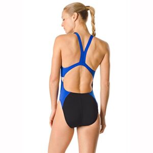 Speedo Women's Swimsuit One Piece Endurance+ Super Pro Color Block Adult Team Colors