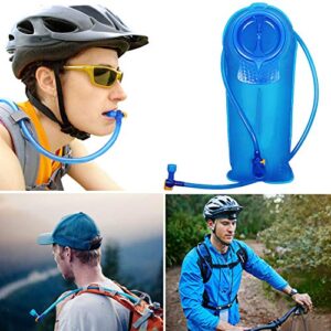 Unigear Hydration Water Bladder Reservoir BPA Free and Taste Free for Backpacking, Biking, Hiking and Camping (Blue, 2L)