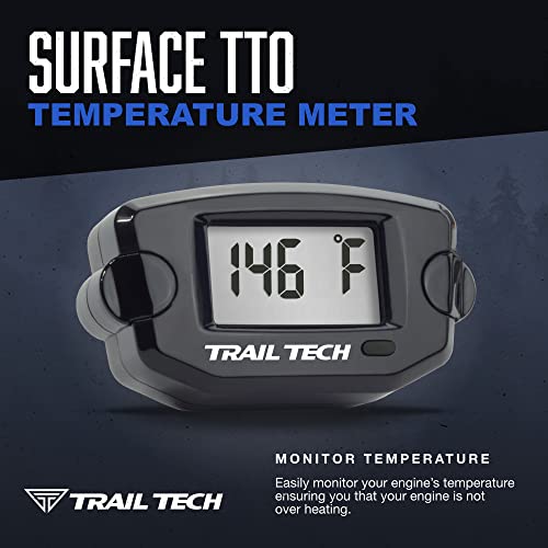 Trail Tech 742-EH1 TTO Temperature Digital Gauge 19mm Radiator Hose Sensor