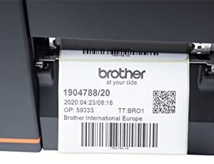 Brother TJ-4120TN Entry-Level High-Resolution, High-Volume Industrial Barcode Label Printer, 300dpi, 7ips, Ethernet and USB 2.0