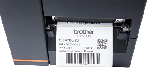 Brother TJ-4120TN Entry-Level High-Resolution, High-Volume Industrial Barcode Label Printer, 300dpi, 7ips, Ethernet and USB 2.0