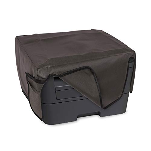 kwmobile Dust Cover Compatible with Brother DCP-L2530DW / L2550DN / MFC-L2710DN / L2750DW - Printer Case - Fabric Protector Cover - Dark Grey