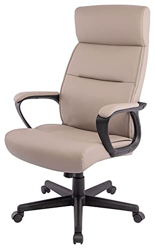 STAPLES Rutherford Luxura Manager Chair, Gray