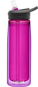 camelbak eddy+ water bottle with tritan renew – straw top insulated 20oz, amethyst