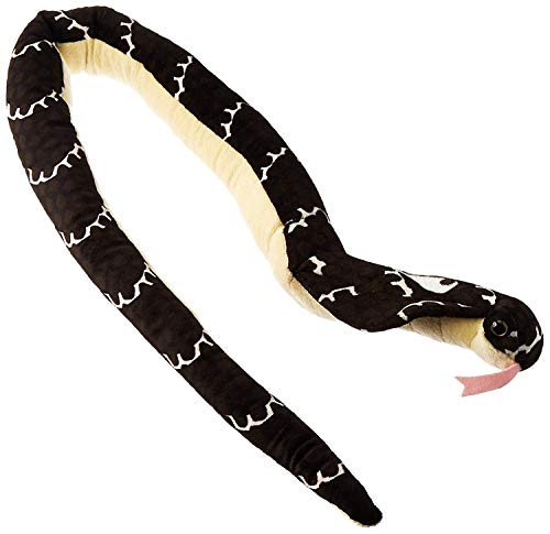 Wild Republic Hooded Cobra, Snake Plush, Stuffed Animal, Plush Toy, Gifts for Kids, 54"