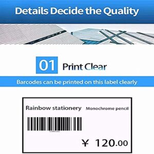 Aomya 2 Pack DK-1209 Small Address Label Compatible for Brother DK1209 Die-Cut Paper Label Roll 1.1 in x 2.4 in(62mm x 29mm) 800 Labels per Roll with 2 Reusable Cartridge