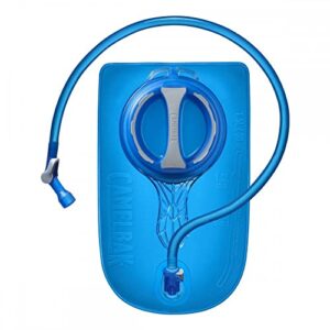 camelbak crux 1.5-liter water reservoir, hydration bladder, faster water flow rate, leak proof, ergonomic shape, big bite valve, 50 ounces