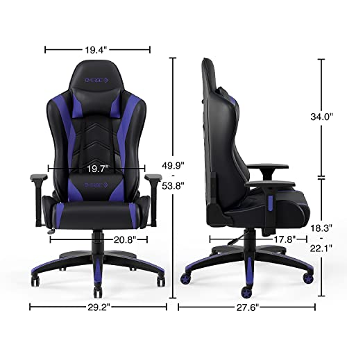 STAPLES 24326200 Vartan Gaming Chair Blue