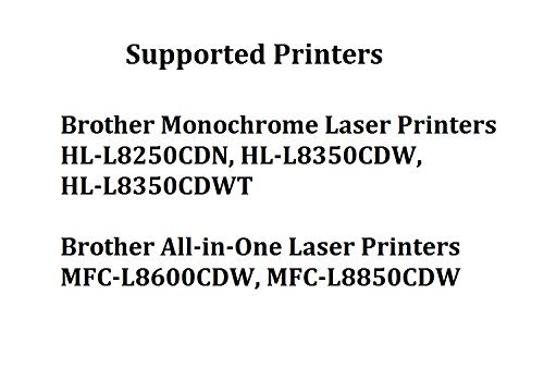 Calitoner Compatible Laser Toner Cartridges Replacement Brother TN336BK TN336C TN336M TN336Y Set Use for Brother MFC-L8600CDW, MFC-L8850CDW, HL-L8250CDN, HL-L8350CDW, HL-L8350CDWT Printer- (4 Pack)