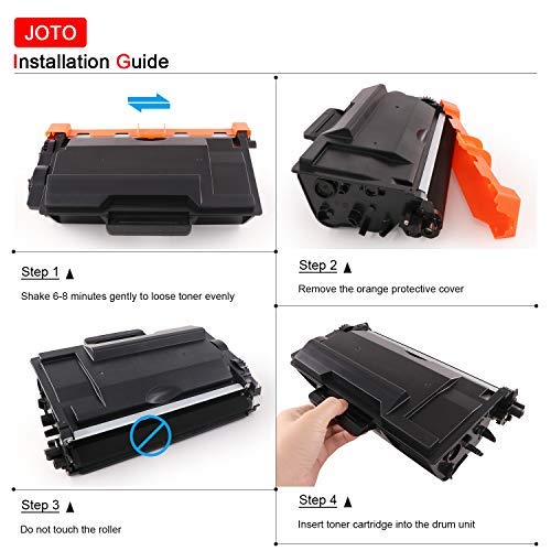 JOTO Compatible Toner Cartridge Replacement for Brother TN850 TN-850 TN820 TN-820 for Brother HL-L6200DW MFC-L5850DW MFC-L5900DW MFC-L6700DW HL-L5200DWT MFC-L5700DW HL-L6200DWT HL-L5100DN DCP-L5500DN