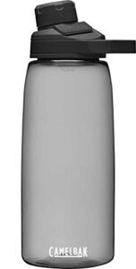 camelbak chute mag bpa free water bottle 25 oz, charcoal