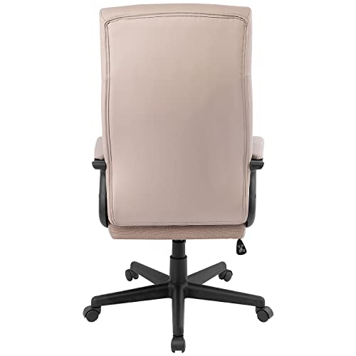 STAPLES Rutherford Luxura Manager Chair, Tan/Modern Gray, 2/Pack (St45609v-Ccvs)