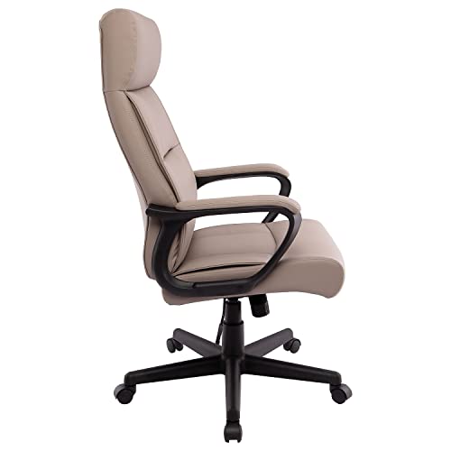 STAPLES Rutherford Luxura Manager Chair, Tan/Modern Gray, 2/Pack (St45609v-Ccvs)