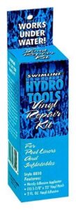 hydrotools by swimline 2-ounce vinyl pool liner repair kit