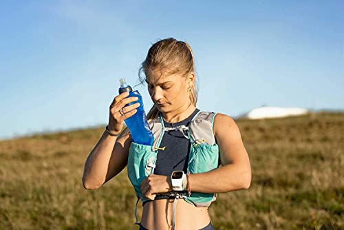 CamelBak Women's Ultra Pro Hydration Vest 34 oz, Aqua Sea/ Silver, M