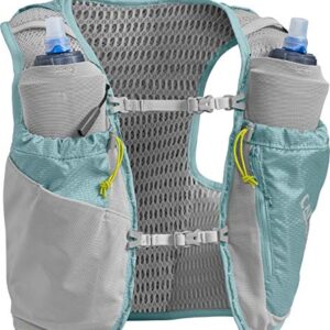 CamelBak Women's Ultra Pro Hydration Vest 34 oz, Aqua Sea/ Silver, M