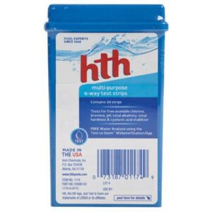 hth 1071 multipurpose 6-way test strip