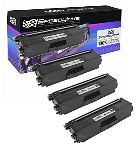 Speedy Inks Remanufactured Toner Cartridge Replacement for Brother TN315BK High-Yield (Black, 4-Pack)