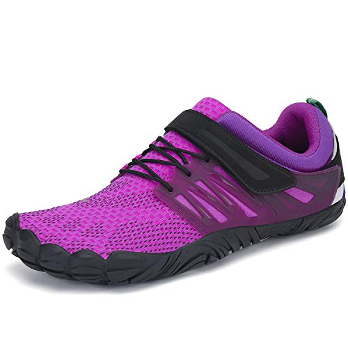 Women's Barefoot Water Shoes Beach Swimming Aqua Pool Surf Waterfall Hiking Quick Dry Athletic Gym Jogging Running Walking Purple