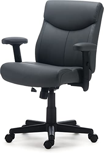 STAPLES 24328574 Traymore Luxura Managers Chair Gray (53246)