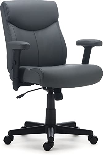 STAPLES 24328574 Traymore Luxura Managers Chair Gray (53246)