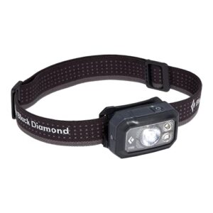 black diamond storm 400 headlamp, graphite