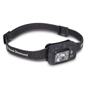 black diamond equipment spot 400 headlamp, graphite