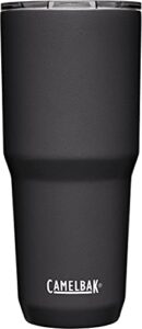 camelbak horizon 30 oz tumbler – insulated stainless steel – tri-mode lid – black