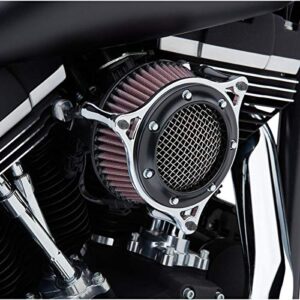 cobra rpt air intake (black/chrome) for 10-20 harley xl1200x