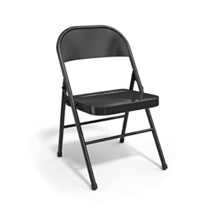 staples 2720169 banquet/reception chair black 4/pack (51501)