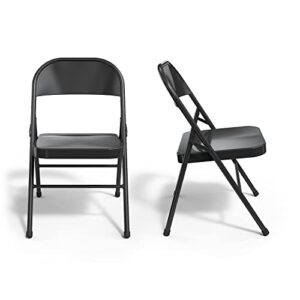 STAPLES 2720169 Banquet/Reception Chair Black 4/Pack (51501)