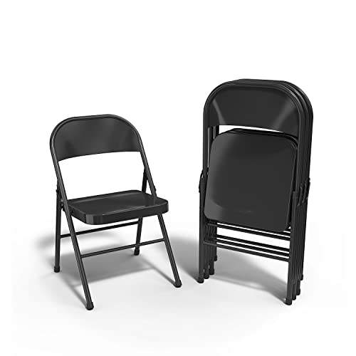 STAPLES 2720169 Banquet/Reception Chair Black 4/Pack (51501)