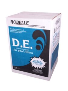 robelle 4024 d.e./diatomaceous earth powder for swimming pools, 24-pound