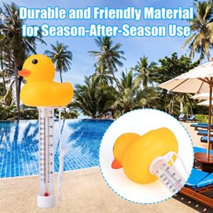 Pool Thermometer, Floating Swimming Pool Thermometer, Pool Accessories, Aquarium Thermometer for Outdoor & Indoor Swimming Pools Spas Hot Tubs Aquarium by AikTryee