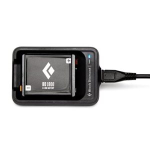 black diamond 1800 battery and charger, no color, one size