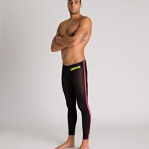 Arena Powerskin R-Evo Open Water Pant, Black/Fluo Yellow, 32