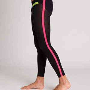 Arena Powerskin R-Evo Open Water Pant, Black/Fluo Yellow, 32