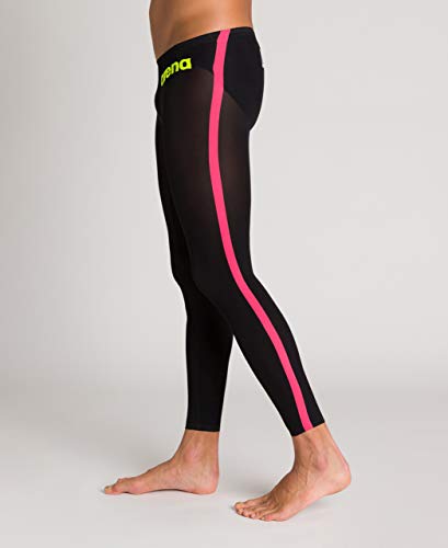 Arena Powerskin R-Evo Open Water Pant, Black/Fluo Yellow, 32