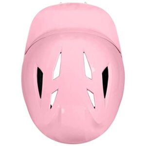 Champro Rise Pro Girls Softball Batting Helmet with Face Guard - Girls Softball Helmets - Bio Fresh/DRI-Gear Moisture Wicking Pad Liner - Pink, Senior