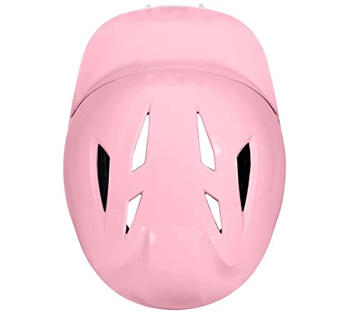 Champro Rise Pro Girls Softball Batting Helmet with Face Guard - Girls Softball Helmets - Bio Fresh/DRI-Gear Moisture Wicking Pad Liner - Pink, Senior