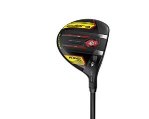 cobra golf 2020 speedzone big tour fairway black 3w4w (men’s, left hand, project x hzrdus yellow smoke 70, stiff flex 6.0, 14.0)