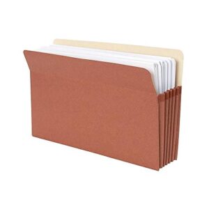 Staples 418343 Expanding File Pockets 5-1/4-Inch Expansion Legal Size 10/Pack