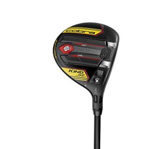 Cobra Golf 2020 Speedzone Fairway Black-Yellow 3w4w (Men's, Left Hand, MCA Tensei AV Blue 65, Reg Flex, 14.5)