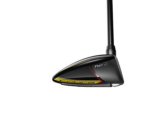 Cobra Golf 2020 Speedzone Fairway Black-Yellow 3w4w (Men's, Left Hand, MCA Tensei AV Blue 65, Reg Flex, 14.5)