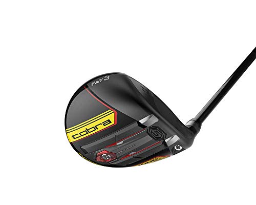 Cobra Golf 2020 Speedzone Fairway Black-Yellow 3w4w (Men's, Left Hand, MCA Tensei AV Blue 65, Reg Flex, 14.5)